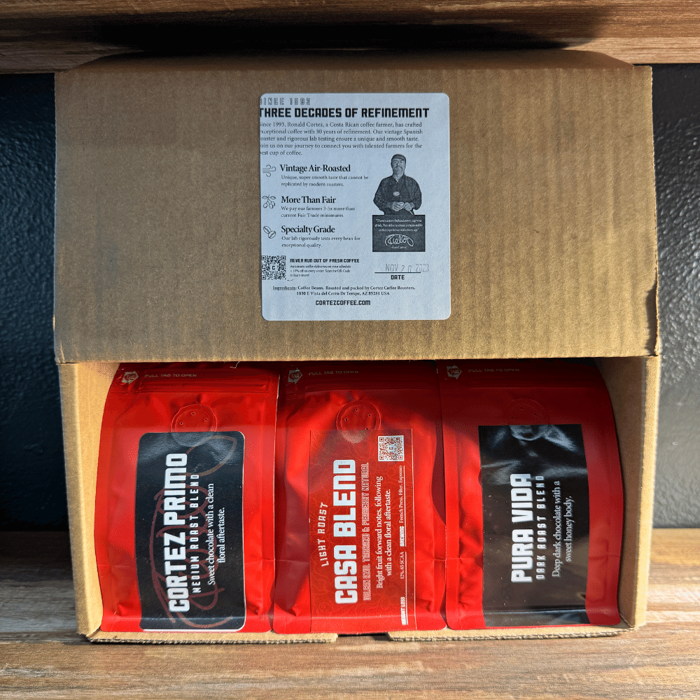 Buy Specialty Coffee Online - Freshly Air Roasted - Cortez Coffee ...